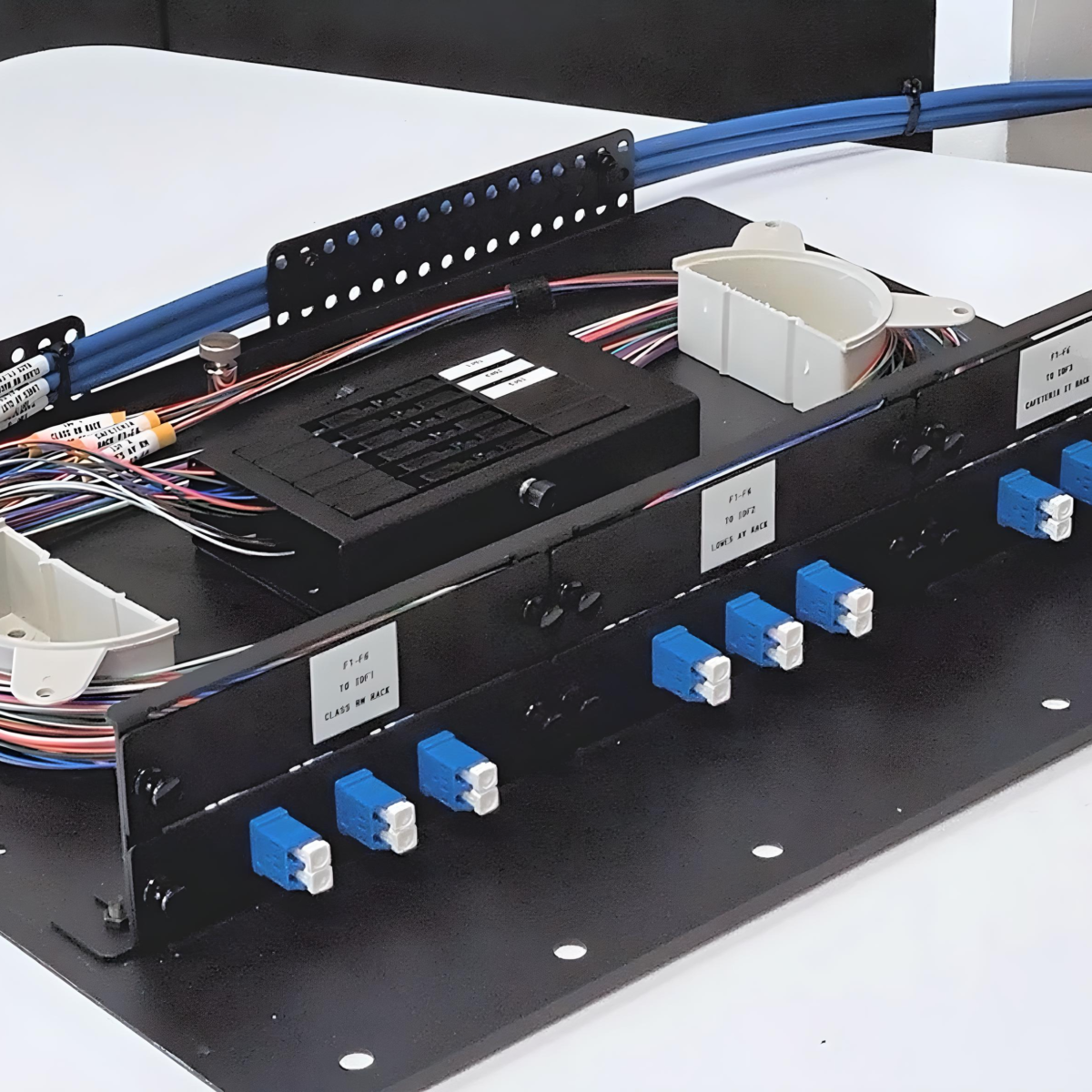Optical Fiber Rack-Mount Enclosures Archives - Vertical Cable | Low ...
