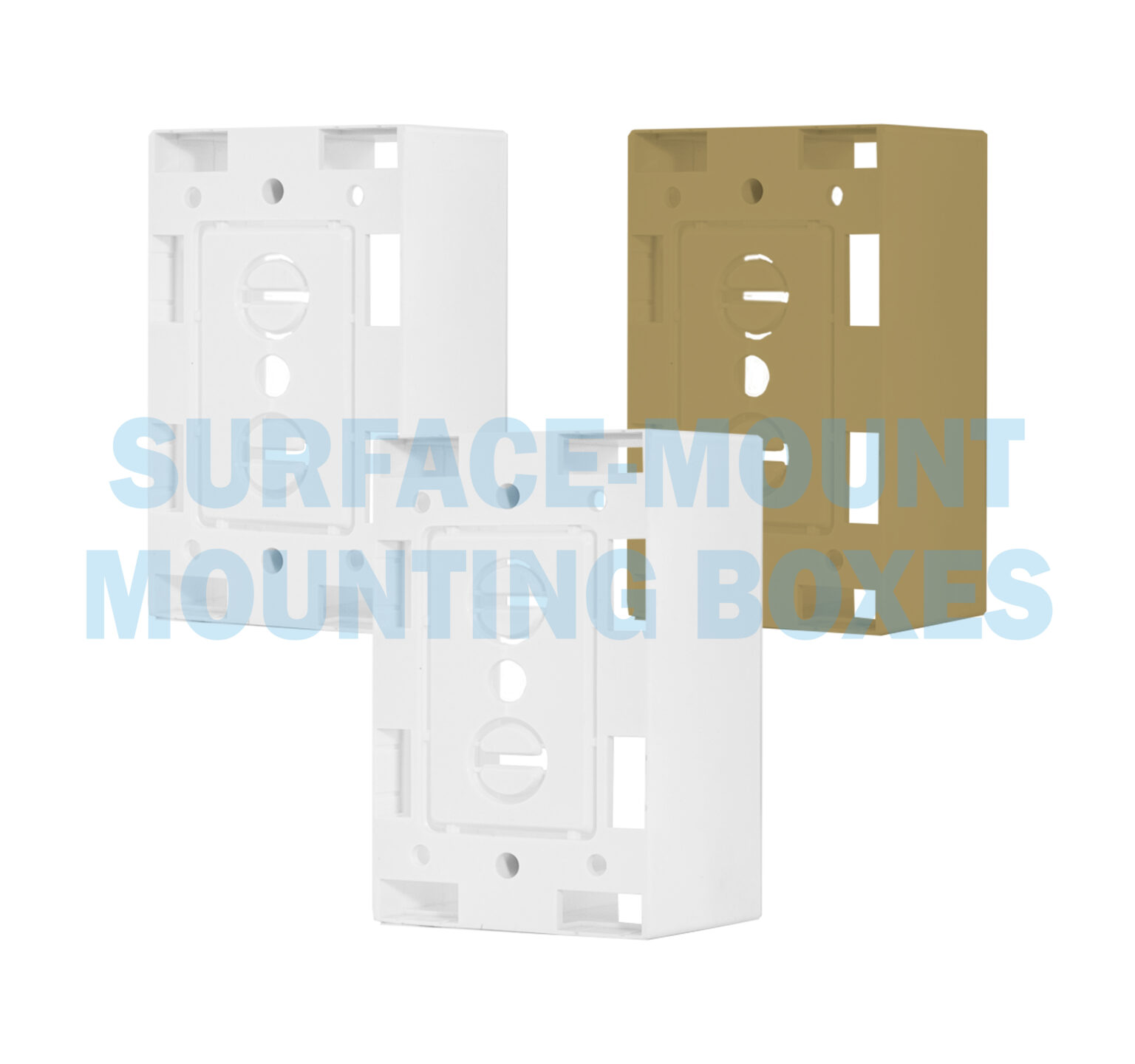 ᐉ 022 Series - Single Gang Junction Box