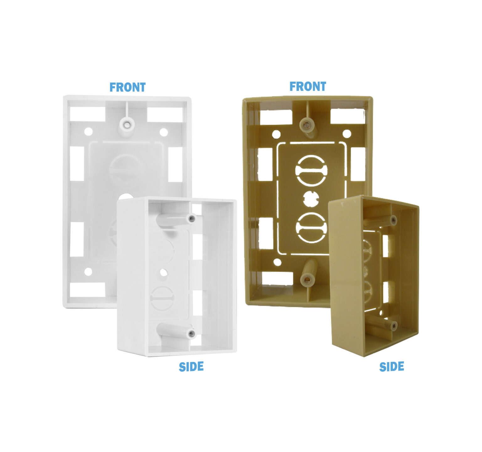 ᐉ 022 Series - Single Gang Junction Box