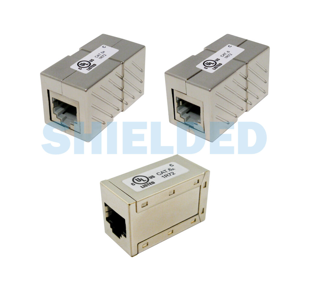 ᐉ 040-300 Series | RJ45 Inline Coupler (Shielded)