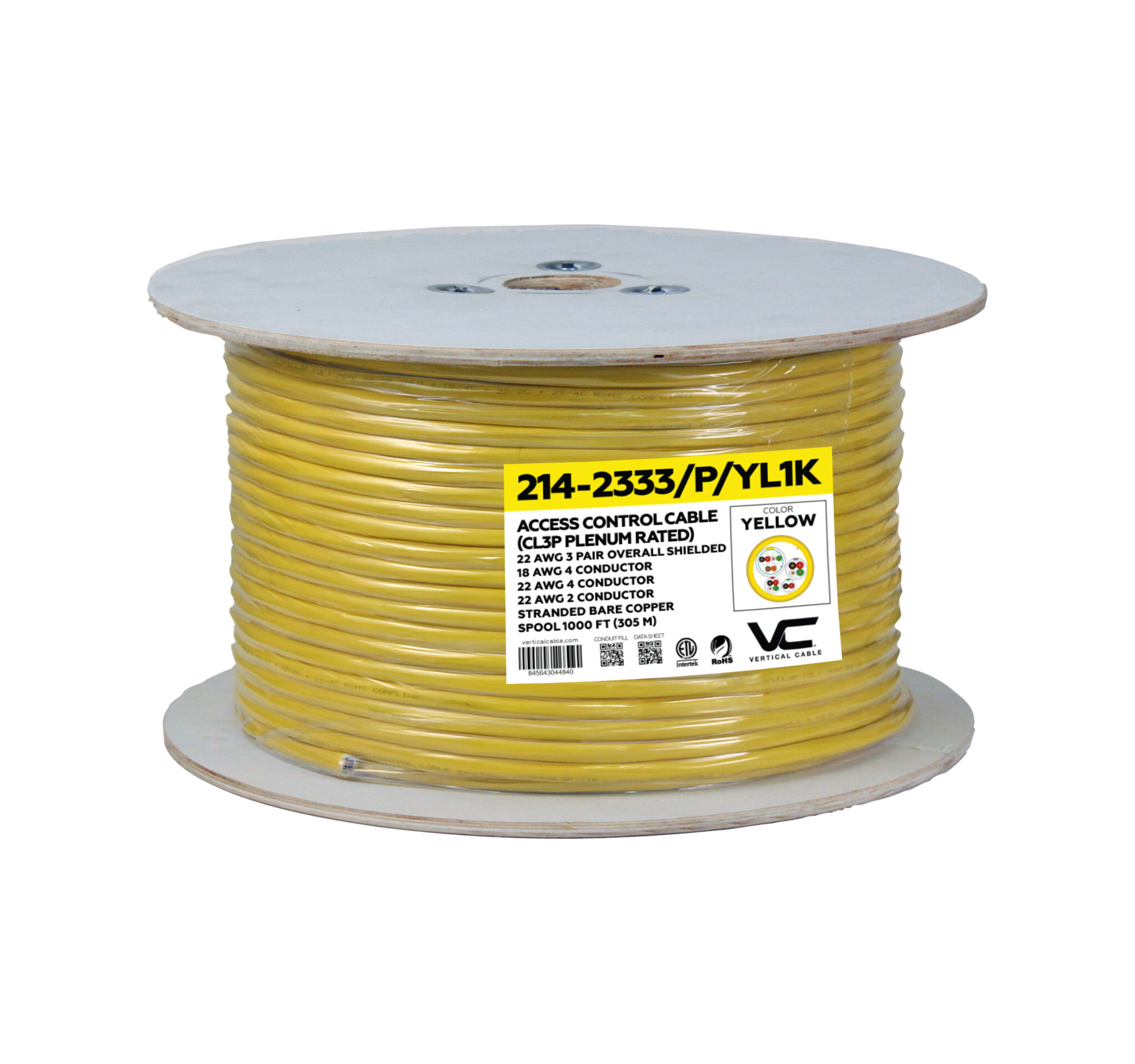 214-2300s Series Access Control Cable | CMP | 1000 ft