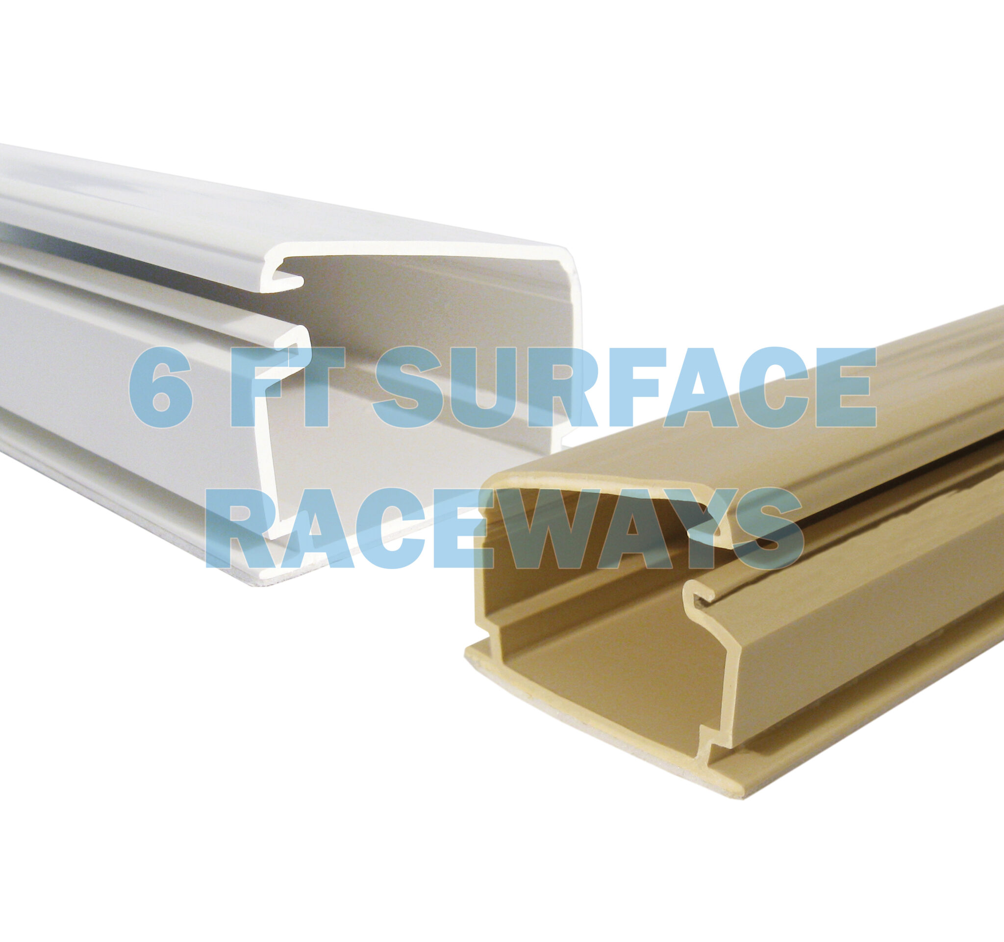 ᐉ 045-TSR-6A Series | 6 ft Surface Raceway (3 Widths)